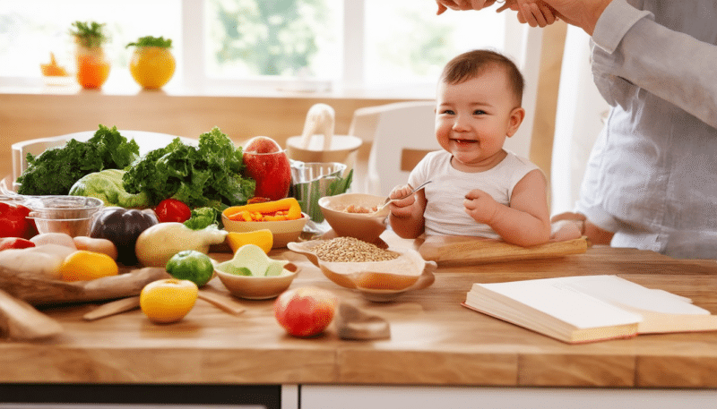 Repas Maison pour Bébé : Équilibre et Saveurs à la Maison